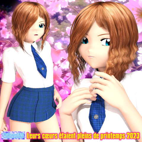 TINAMI - [イラスト]Leurs cœurs étaient pleins de printemps 2023_010