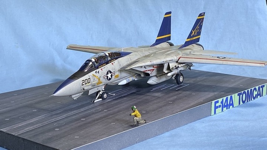 TINAMI - [モデル]F-14Aトムキャット 発艦セット（タミヤ 1/48）