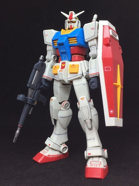 TINAMI - [モデル]1/144 EG ガンダム 大河原邦男マーキング