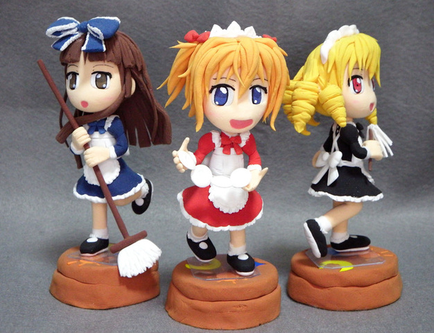 TINAMI - [モデル]東方三月精 サニー＆ルナ＆スター メイド服Ver