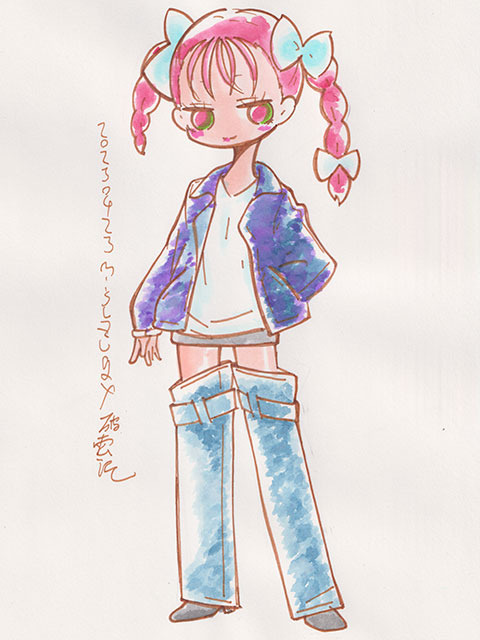 TINAMI - [マンガ]街で見かけた女の子2023