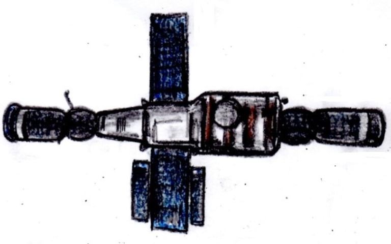 TINAMI - [イラスト]サリュート7号