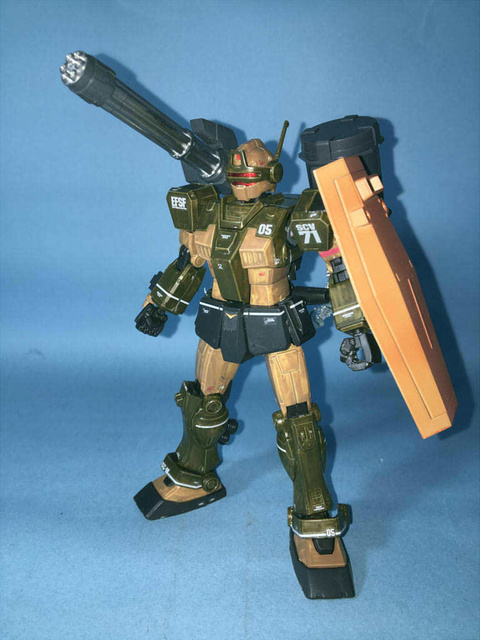 TINAMI - [モデル]HG 1/144 RGM-79KC ジム・インターセプトカスタム地上要塞防衛仕様(GM Intercept Custom Ground fortress ...