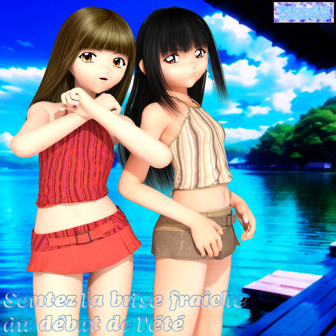 TINAMI - [イラスト]Sentez la brise fraîche du début de l'été 25