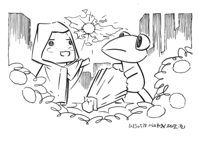 TINAMI - [イラスト]どこでもいっしょ2023