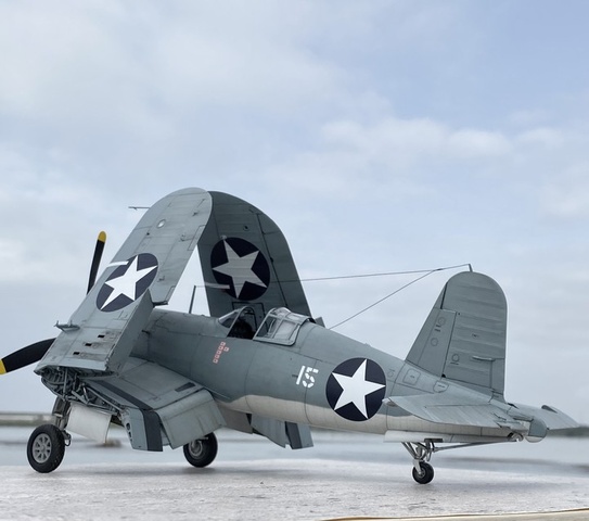 TINAMI - [モデル]1/32 タミヤ F4U-1 コルセア バードケージ