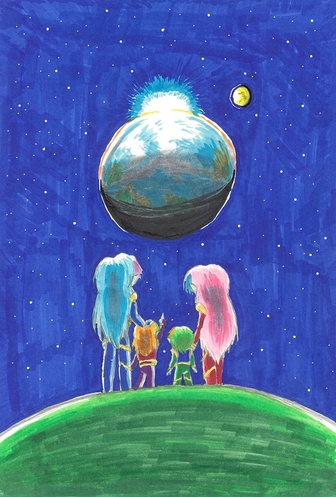 TINAMI - [イラスト]【エイルとアン】未来(あした)へ【ail and ann】