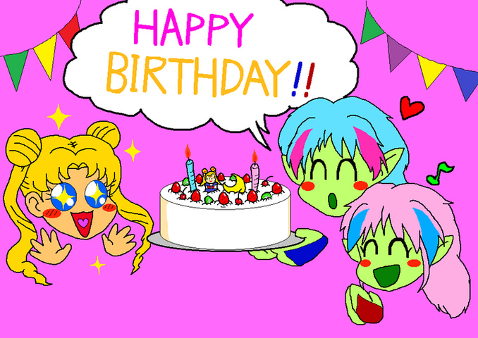 TINAMI - [イラスト]うさぎちゃんのバースデイ