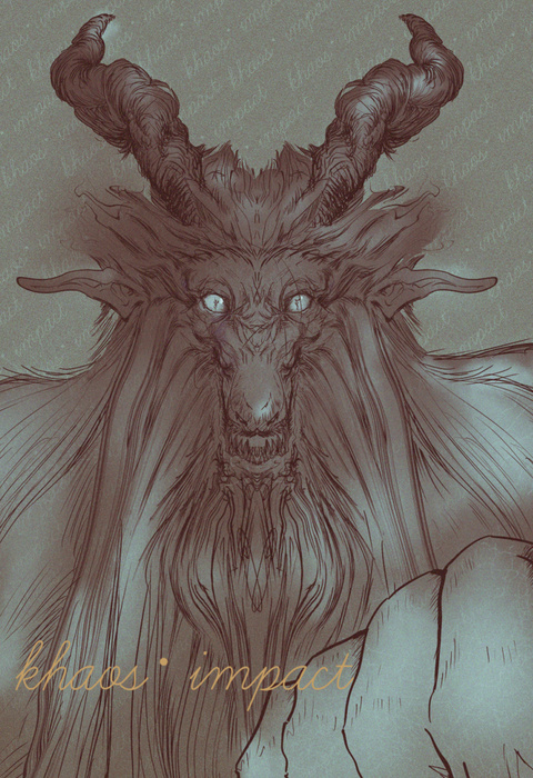 TINAMI - [イラスト]original monster（オリジナルモンスター）描いてみた