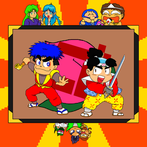 TINAMI - [イラスト]ゴエもも【ファミコン生誕40周年】