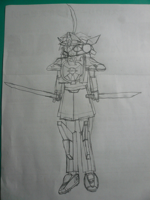 TINAMI - [イラスト]勇者装備下絵