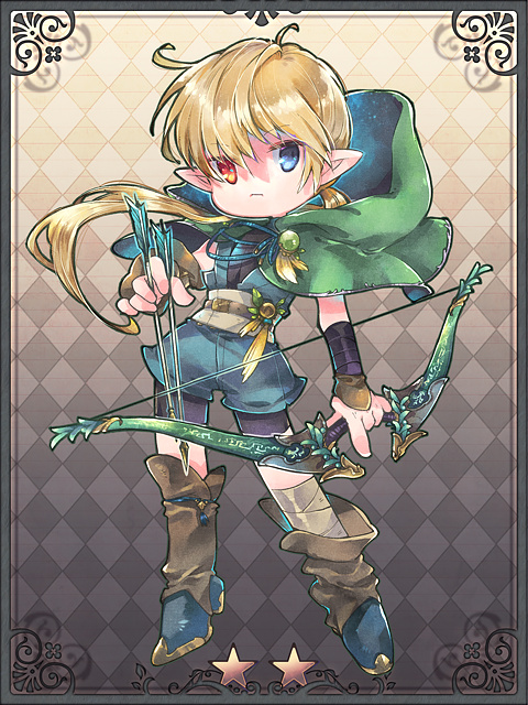 TINAMI - [イラスト]弓使い★2