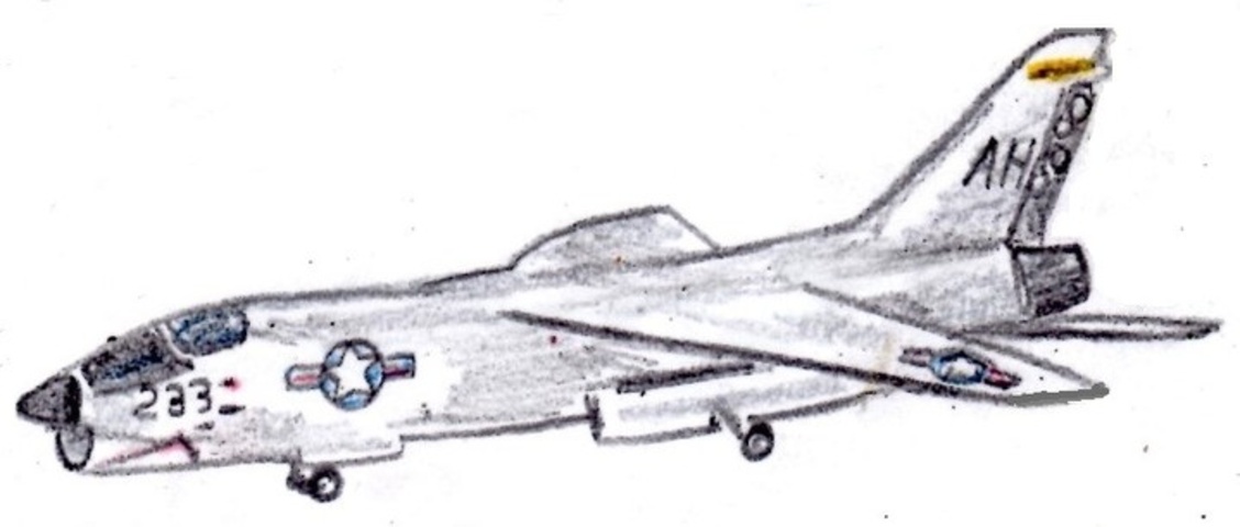 TINAMI - [イラスト]F-8E クルーセイダー