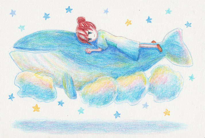 TINAMI - [イラスト]27日目 クジラ