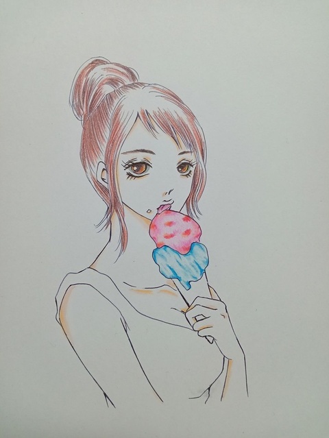 TINAMI - [イラスト]そしてまだ途中