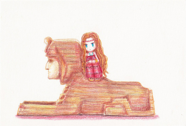 TINAMI - [イラスト]31日目 スフィンクス