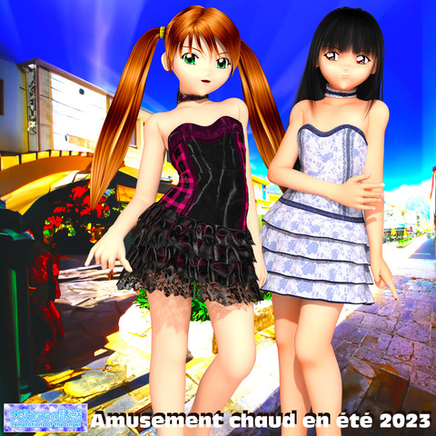 TINAMI - [イラスト]Amusement chaud en été 2023_57