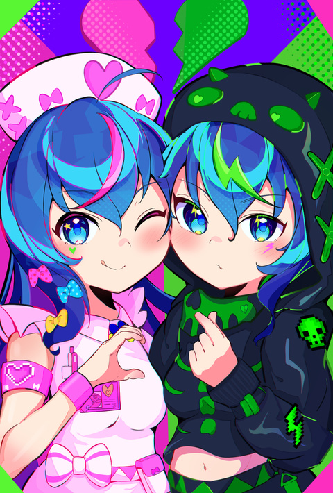 TINAMI - [イラスト]Pop Halloween Girls!!