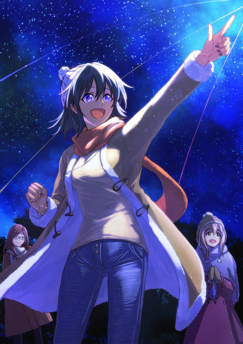 TINAMI - [イラスト]冬の流れ星