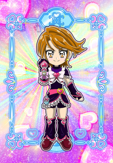 TINAMI - [イラスト]ちびっ娘キュアブラック(Max Heart)