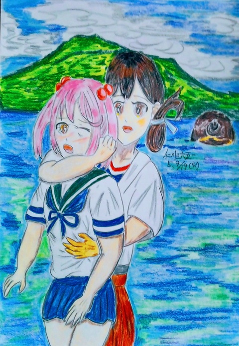 TINAMI - [イラスト]19日のワンドロ加筆