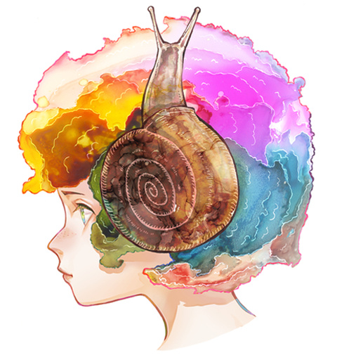 TINAMI - [イラスト]カタツムリ x 羊