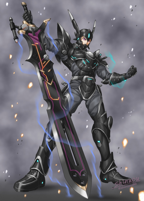 TINAMI - [イラスト]黒の剣2