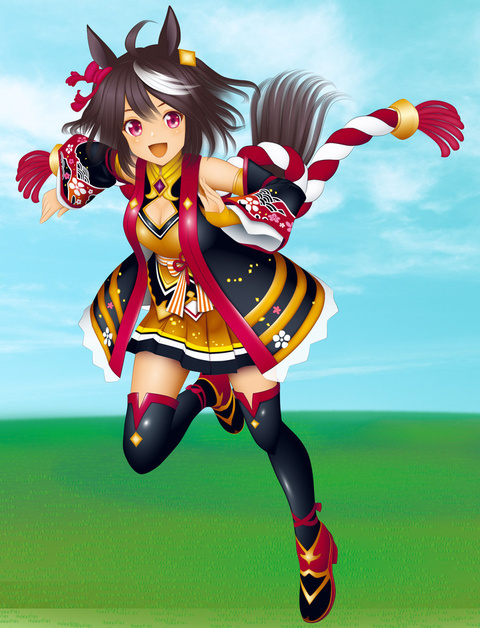 TINAMI - [イラスト]キタサンブラック ウマ娘