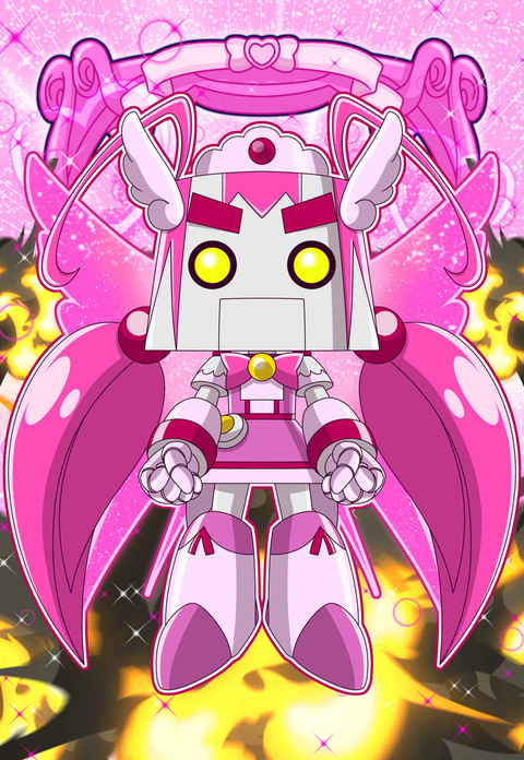 TINAMI - [イラスト]SDハッピーロボ