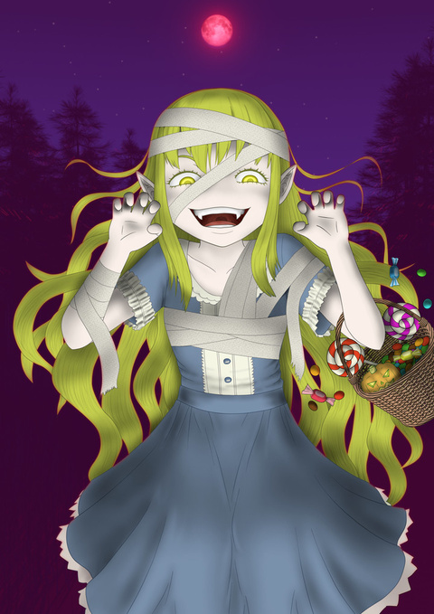 TINAMI - [イラスト]ハロウィーン 2023