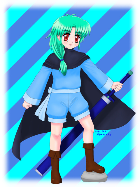 TINAMI - [イラスト]なぞのまほうつかい（男の子ver）