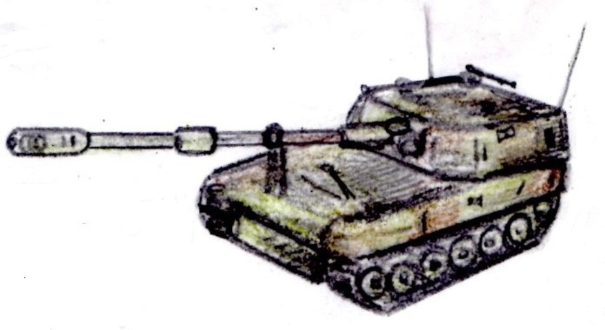 TINAMI - [イラスト]K-9自走砲