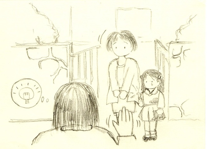 TINAMI - [イラスト]いらすと3－11（3コママンガ2コマ目）