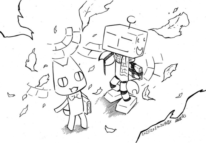 TINAMI - [イラスト]どこでもいっしょ2023