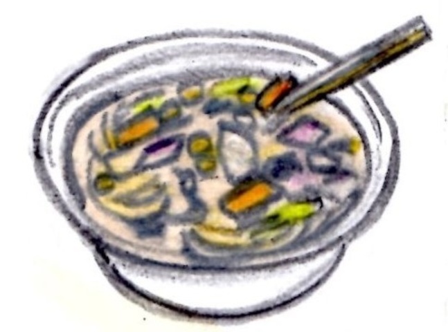 TINAMI - [イラスト]ランタン祭りの100円ちゃんぽん