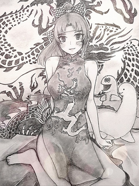 TINAMI - [イラスト]【柳丁子】2024 あけましておめでとう！