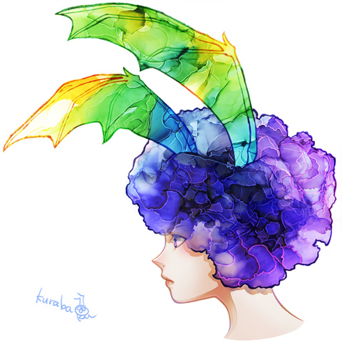 TINAMI - [イラスト]ウサギ x コウモリ