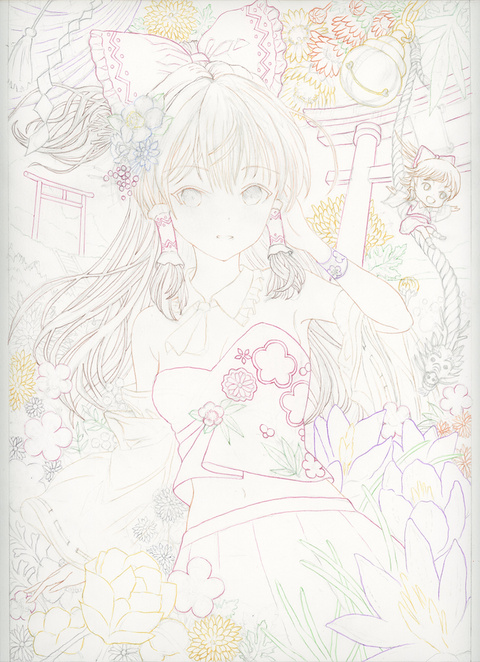 TINAMI - [イラスト]東方Project 博麗霊夢