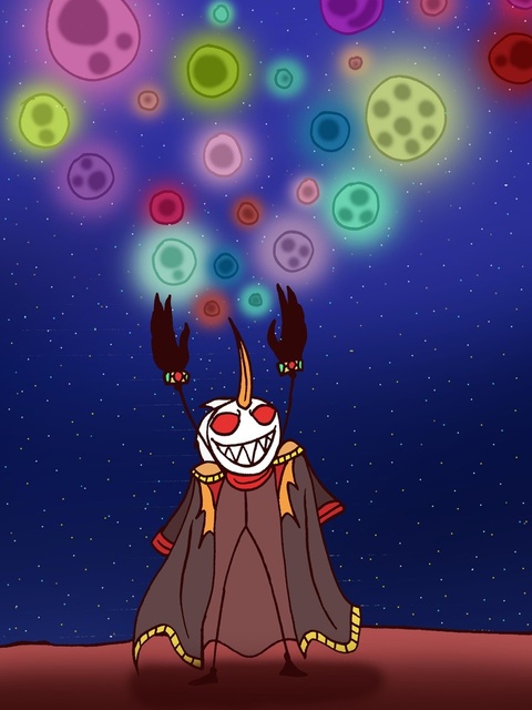 TINAMI - [イラスト]「Ambition to conquer the galaxy」