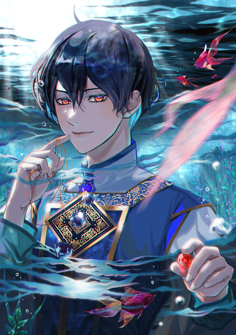 TINAMI - [イラスト]赤藍