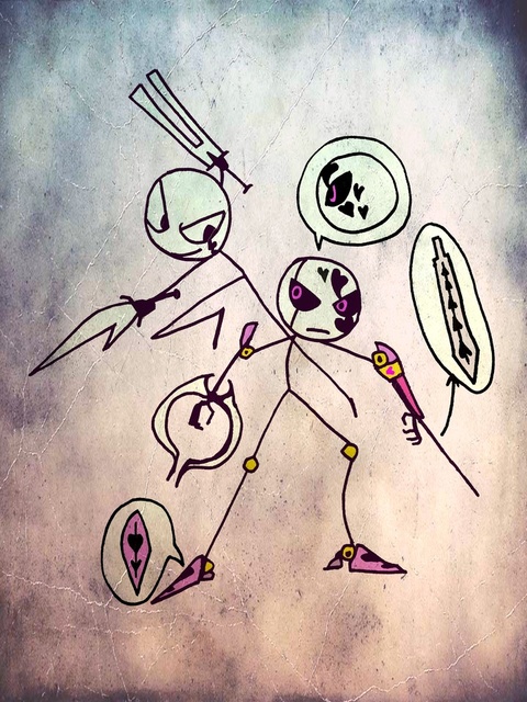 TINAMI - [イラスト]「Crazy Heart Robotization」