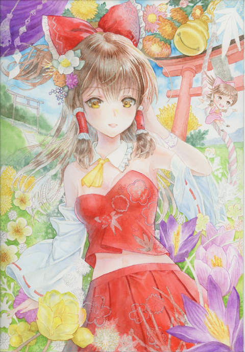 TINAMI - [イラスト]東方Project 博麗霊夢