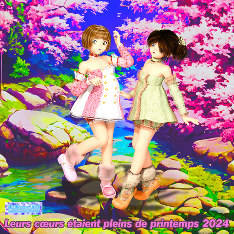 TINAMI - [イラスト]Leurs cœurs étaient pleins de printemps 2024_19