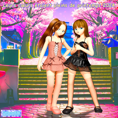 TINAMI - [イラスト]Leurs cœurs étaient pleins de printemps 2024_22