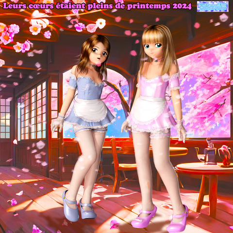 TINAMI - [イラスト]Leurs cœurs étaient pleins de printemps 2024_23