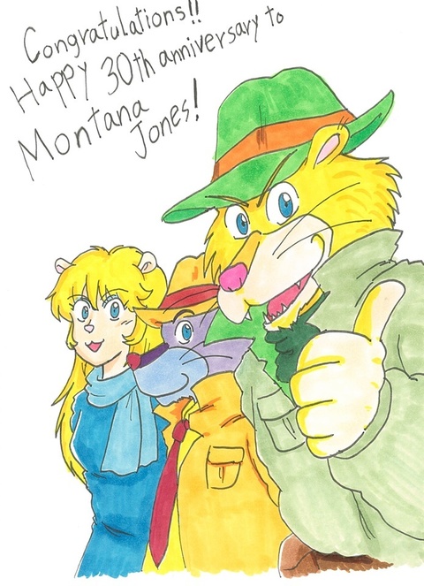 TINAMI - [イラスト]【30周年】冒険者たち【モンタナ･ジョーンズ】