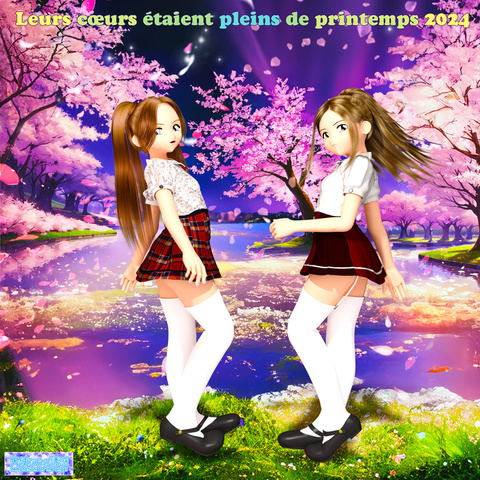 TINAMI - [イラスト]Leurs cœurs étaient pleins de printemps 2024_36