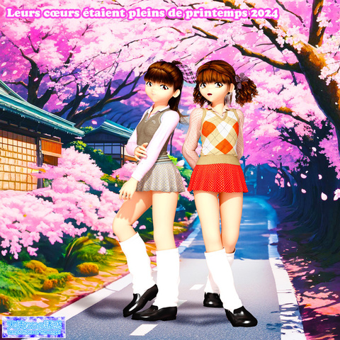TINAMI - [イラスト]Leurs cœurs étaient pleins de printemps 2024_44