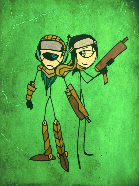 TINAMI - [イラスト]「Miho Kurokawa robotization」