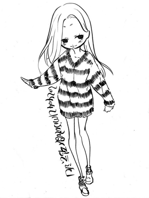 TINAMI - [マンガ]街で見かけた女の子2024